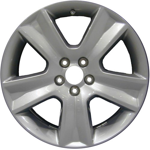 17x7 5 Spoke Refurbished Aluminum Wheel Painted Charcoal Silver 560 ...