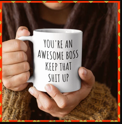 Awesome Boss Gifts Boss Coffee Cup Best Boss Ever Mug Funny Boss Gifts ...