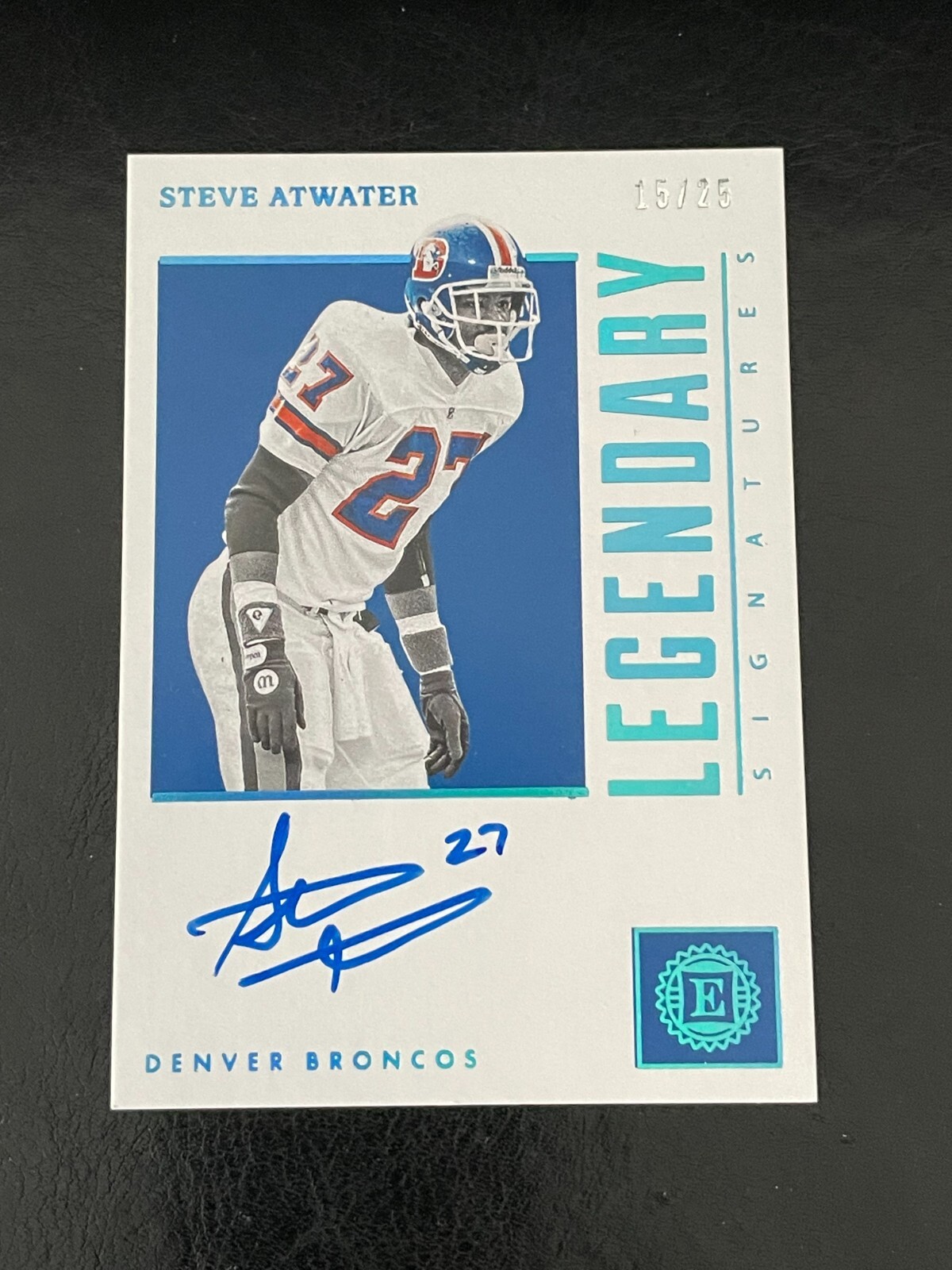 2019 Panini Encased - Legendary Signatures Sapphire #LS-SAT Steve ...