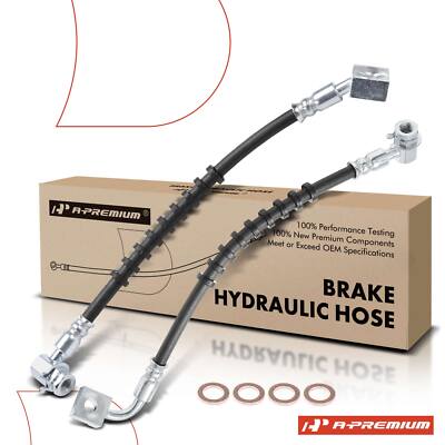2Pcs Brake Hydraulic Hose Front LH & RH for Ford Explorer Ranger Mazda ...