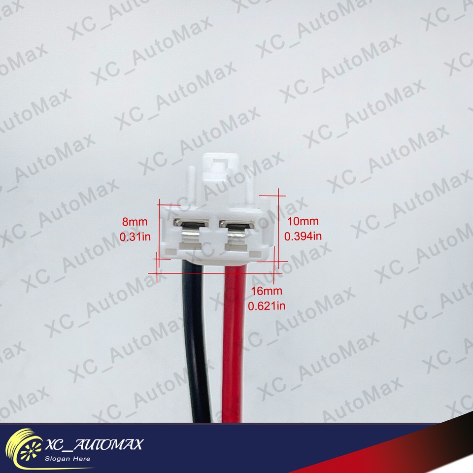 Blower Motor Connector Pigtail Harness Plug For Toyota Tacoma 90980 ...