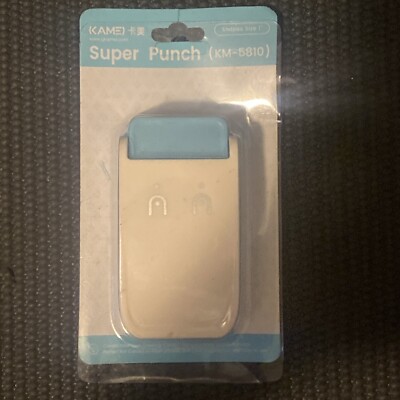 Oval Paper Punch, New, 1" 2.5 CM (KM-5810) Super Punch | eBay