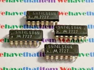 Sn74ls86n/Quad 2-input Exclusive oder Gate/Dip/4 Stück (qzty) | eBay