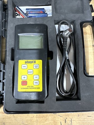 PHASE II UTG-1500 ULTRASONIC THICKNESS GAUGE | eBay