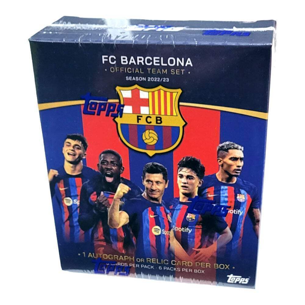 Topps FC Barcelona Team-Set 2022/23 OVP Display online kaufen | eBay.de