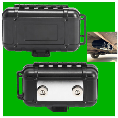 Magnetic Hidden Stash Box Under Car Secret Compartment Security Safe ...