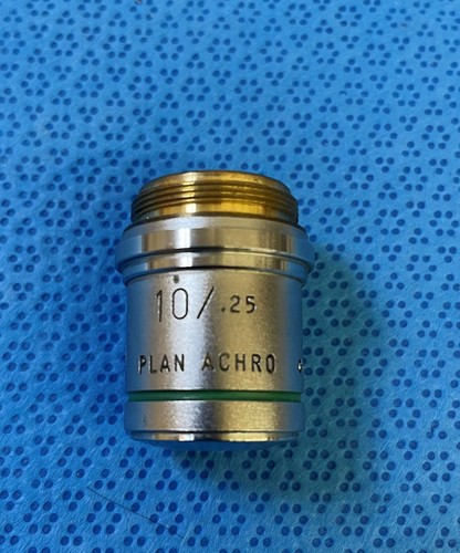 American Optical Microscope Objective 10X Plan Achro 10/.25 | eBay