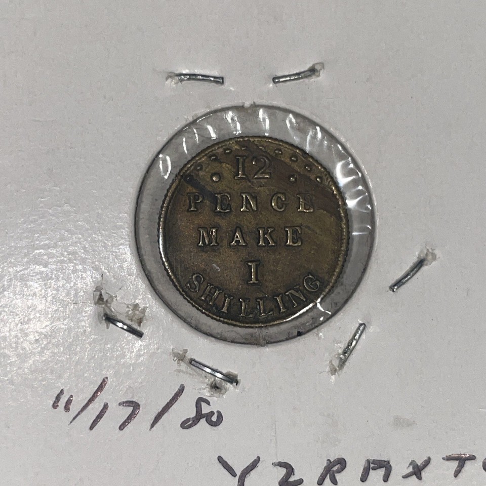 c1840s, SPIEL MONEY H R H ALBERT P W 12 PENCE make 1 SHILLING.TOKEN | eBay