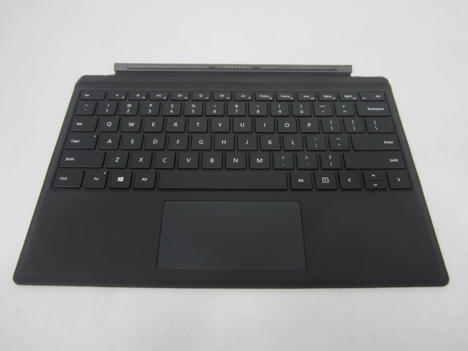 Microsoft 1725 Type Cover Black for Surface Pro 3,4,5,6,7 Backlit ...