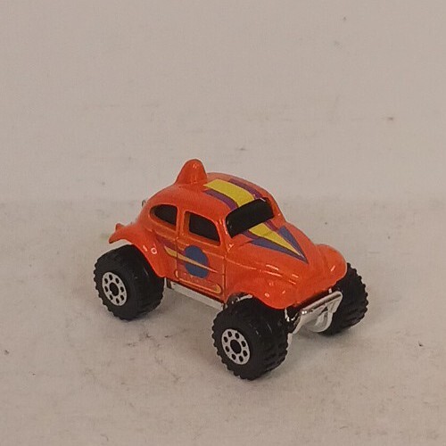 1983 HotWheels Volkswagon Beetle Baja Hot Bug Orange VW Mini Diecast ...