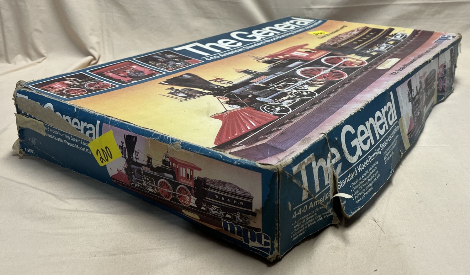 MPC 1/25 Scale The General 4-4-0 American Standard Steam Locomotive ...