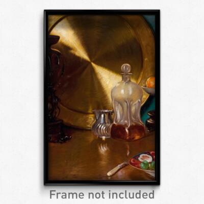 Bernard Hall - After dinner Print 11x17 Art Poster | eBay