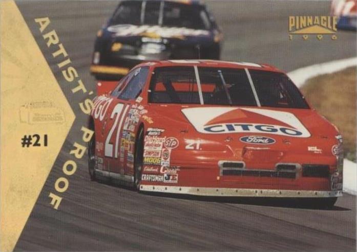 1996 Pinnacle - Car Shots Michael Waltrip #48 Artist Proof for sale ...