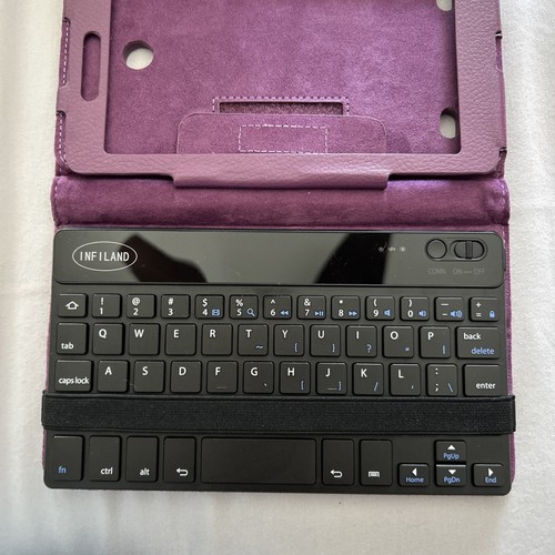 Infiland Keyboard Purple Case Fits LG G Pad 7.0 | eBay