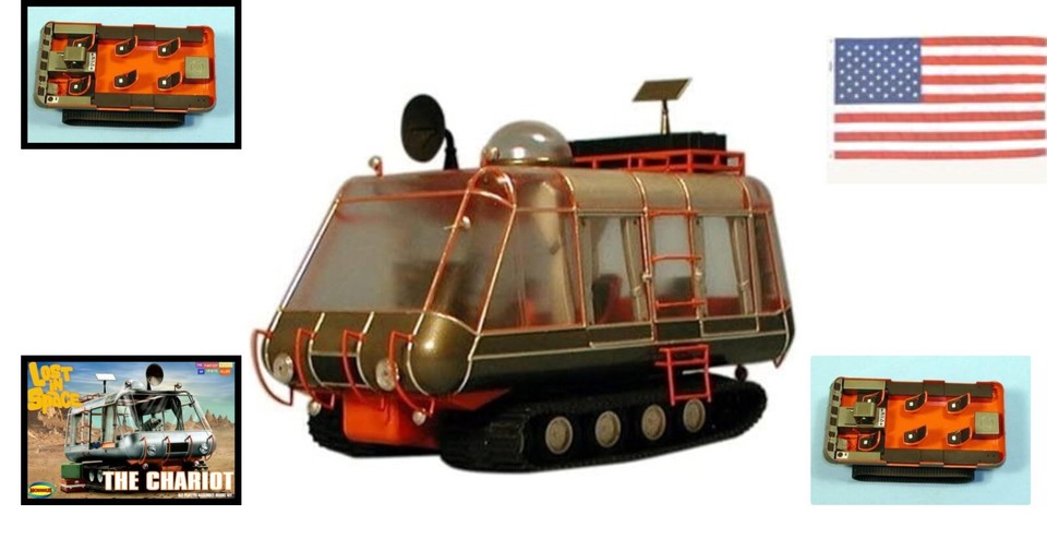 Lost in Space Chariot Model Kit - 1/24 Scale - Detailed Interior ...