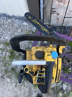 🇺🇸McCulloch Mac 110 Chainsaw 10"Bars Chains | eBay