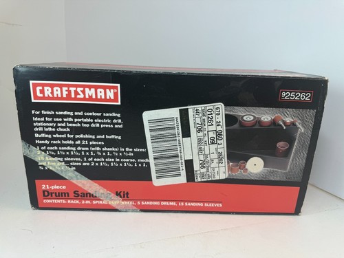 Craftsman Drum Sanding Kit 900.25262 | eBay