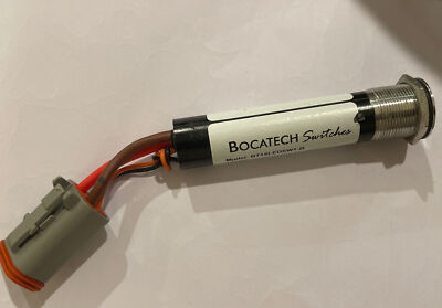 Bocatech Boca Tech | 19mm Mini LED 15ADC 12v Switch Blue BT15LEDSW1-B ...