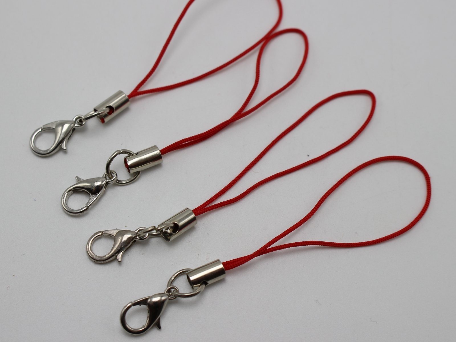 100 Pcs Mobile Cell Phone Dangle Strap Lariat Lanyard Cords With ...