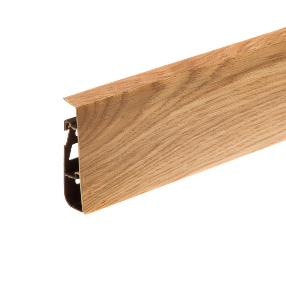 Skirting Board with Wire Cover Design Cezar High Line PVC Skirting 75mm ...