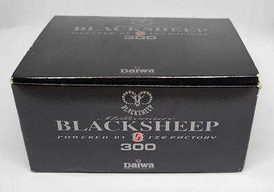 Daiwa I'ze Factory Black Sheep 300 Limited Rare Fishing Reel 2006 | eBay