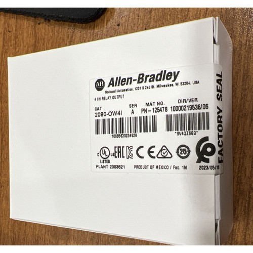 Allen-Bradley 2080-OW4I Output Relay Module for sale online | eBay