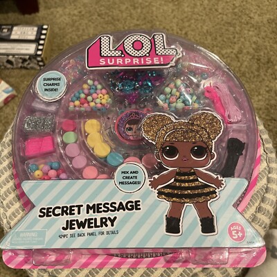L.O.L. Surprise! Secret Message Jewelry Making Craft Kit 765940846551| eBay