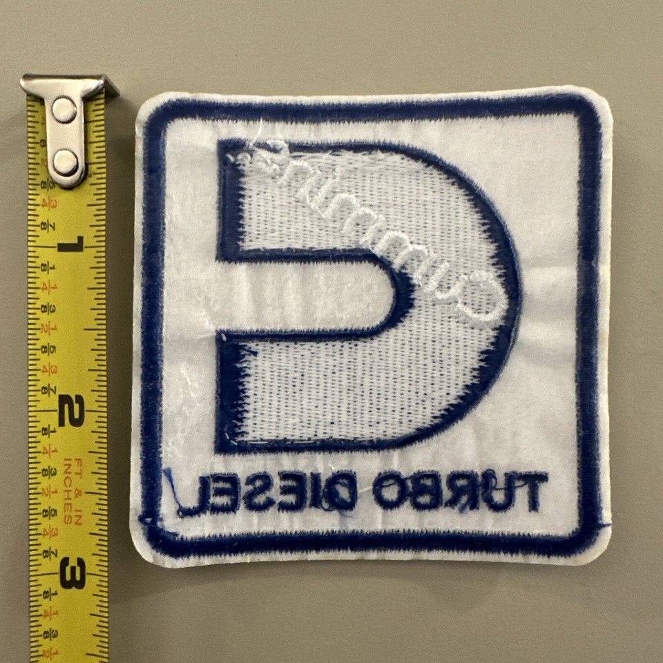Cummins Turbo Diesel - Embroidered Iron on patch | eBay