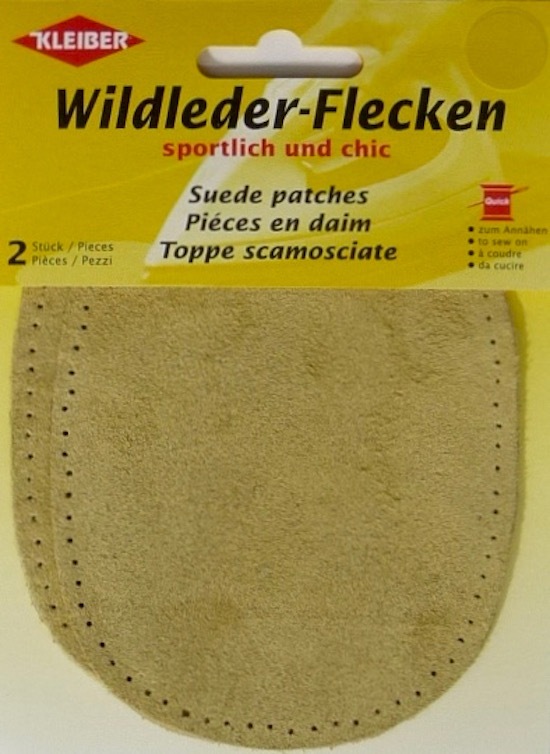 Kleiber Suede Patches - Pack of 2 - Sew On - Elbow or Knee - 5 Colours ...