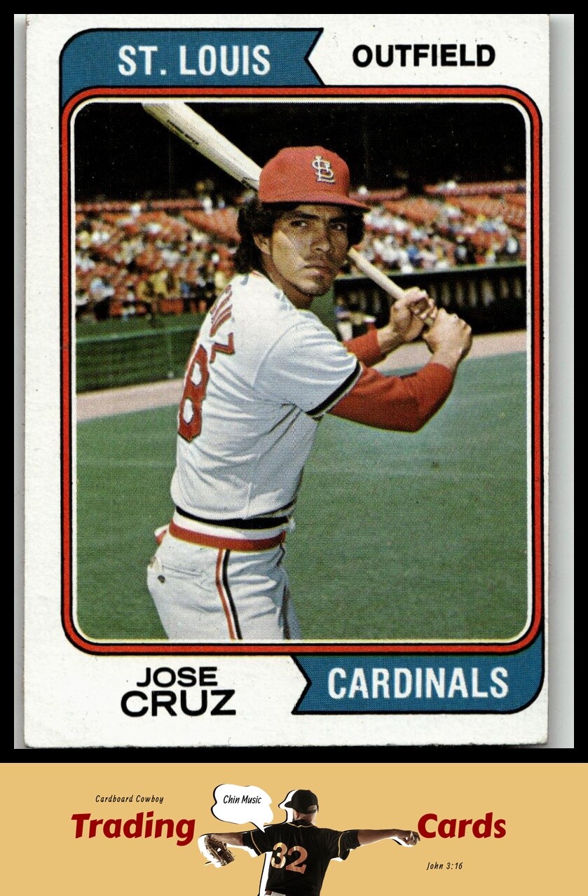 1974 Topps #464 Jose Cruz St. Louis Cardinals Baseball Card VG | eBay