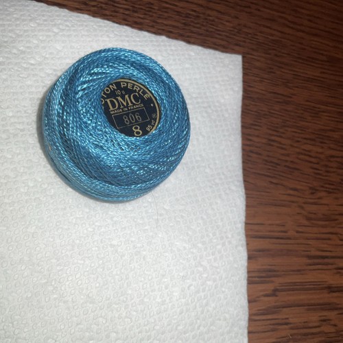 DMC Pearl / Perle Cotton Thread Balls Size 8 Color 806 | eBay