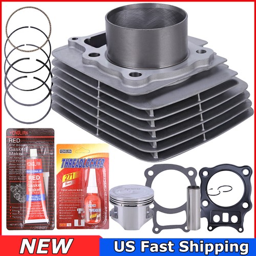 For Honda Rancher 350 Top End Rebuild Kit Piston Cylinder Gasket 78.5mm ...