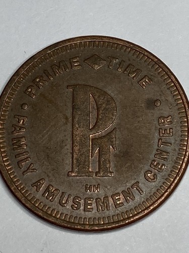 Older Prime Time Amusements Arcade Game Token 24mm #qy1 | eBay