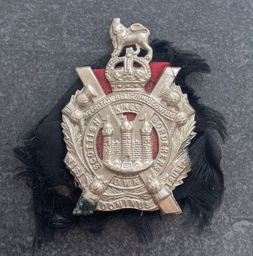 Genuine Edwardian Long Cross KOSB King’s Own Scottish Borderers Cap ...