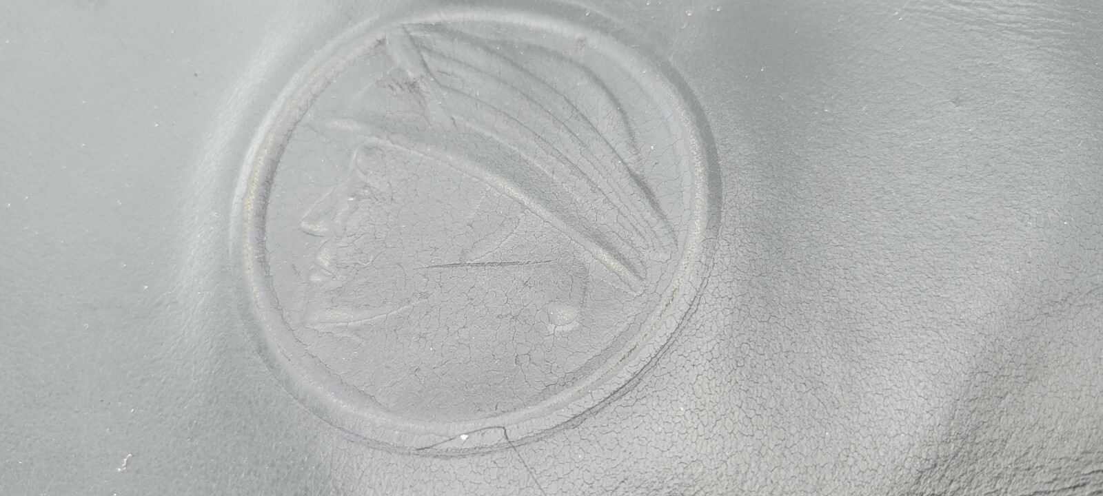 2003 2004 MERCURY MARAUDER FRONT SEAT LEATHER LOGO DRIVER PASSENGER ...