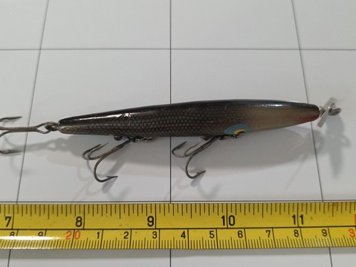 EARLY SMITHWICK DEVILS HORSE FISHING LURE BLK SCALES | eBay