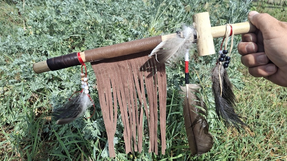 Native American Ceremonial Pipe (Peace Pipe) | eBay