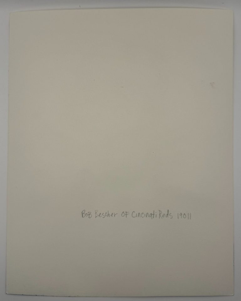 Helmar Original Oasis Series Art Bob Bescher Cincinnati Reds by JS ...