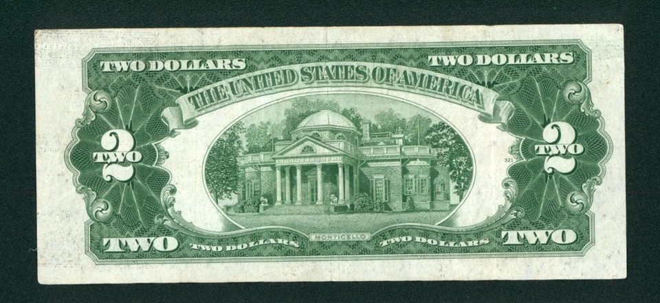 ((TRINARY - MULTIPLE PAIRS)) $2 1928 G United States Note ** PAPER ...