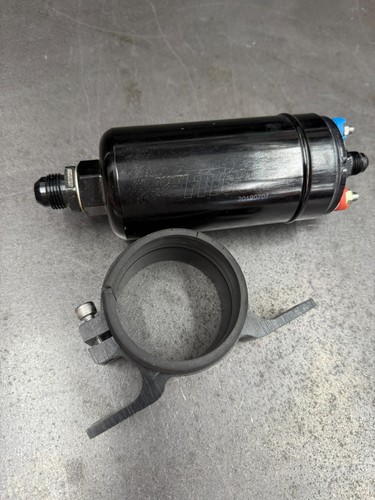 FiTech 50101 255 LPH Inline Frame Mount Fuel Pump and mounting bracket ...