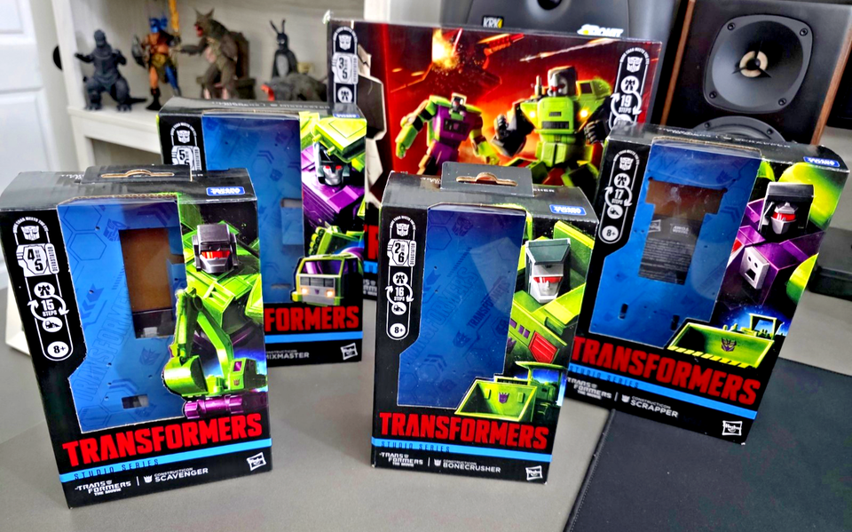 Transformers Studio Series 86 Devastator Action Figure Set - COMPLETE ...