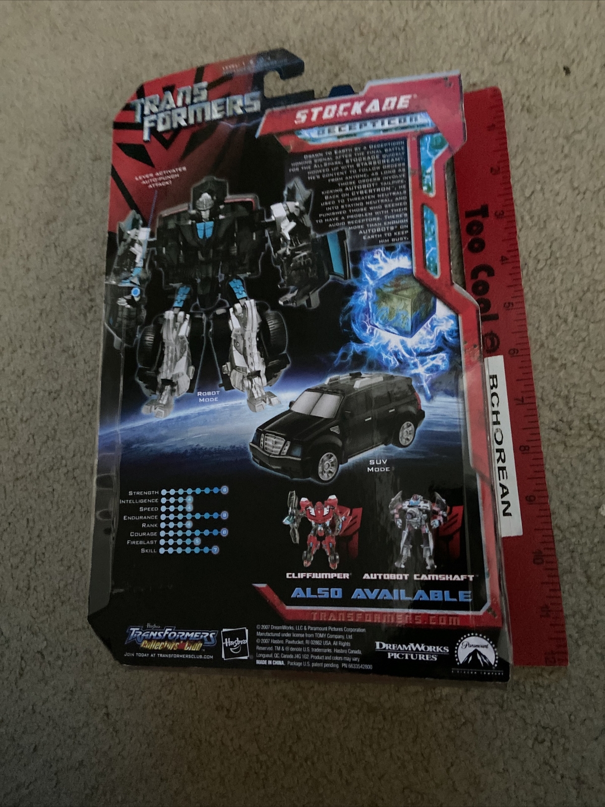 Hasbro Transformers Movie Deluxe Stockade Action Figure for sale online ...
