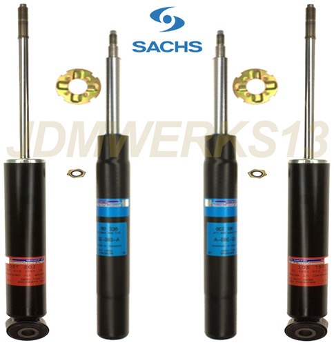 Genuine SACHS 4 Sport SHOCKS for BMW E30 325ix AWD 1988 88 89 90 91 ...