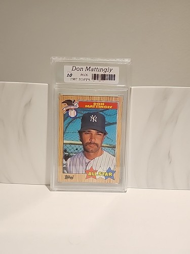 💎💎 1987 Topps All Star #606 Don Mattingly 💎 GRADED FGC10 MINT 💎💎 | eBay
