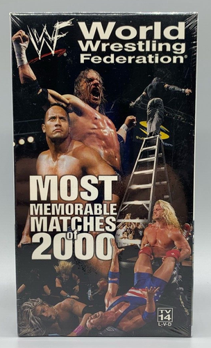MOST MEMORABLE MATCHES OF 2000 - VINTAGE WWF BRAND NEW SEALED VHS ...