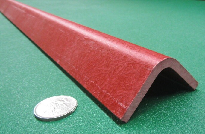 Fiberglass 90º Angles, GPO3 Red .250" Thickness x 2.00" Arms x 36 ...