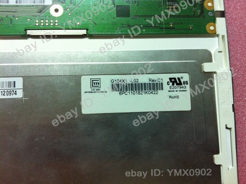 LCD Screen Panel Display For 10.4" Chimei Innolux G104X1-L02 G104X1-L01 ...