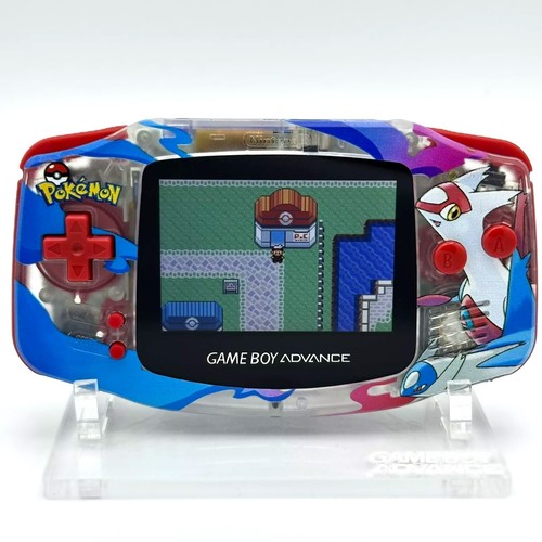 Game Boy Advance GBA Custom IPS Backlit Screen UV Print Latios Latias Pokemon | eBay