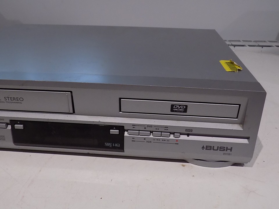 BUSH DVHS1 DVD Player Video Cassette Recorder Combo Genuine Tested ...