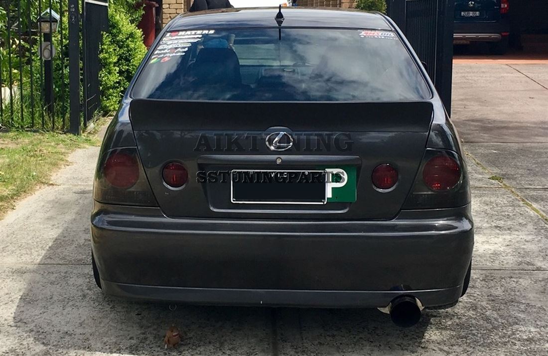 Rear JDM Boot Trunk Ducktail Spoiler Wing Lid Lip (Fits Lexus IS200 ...